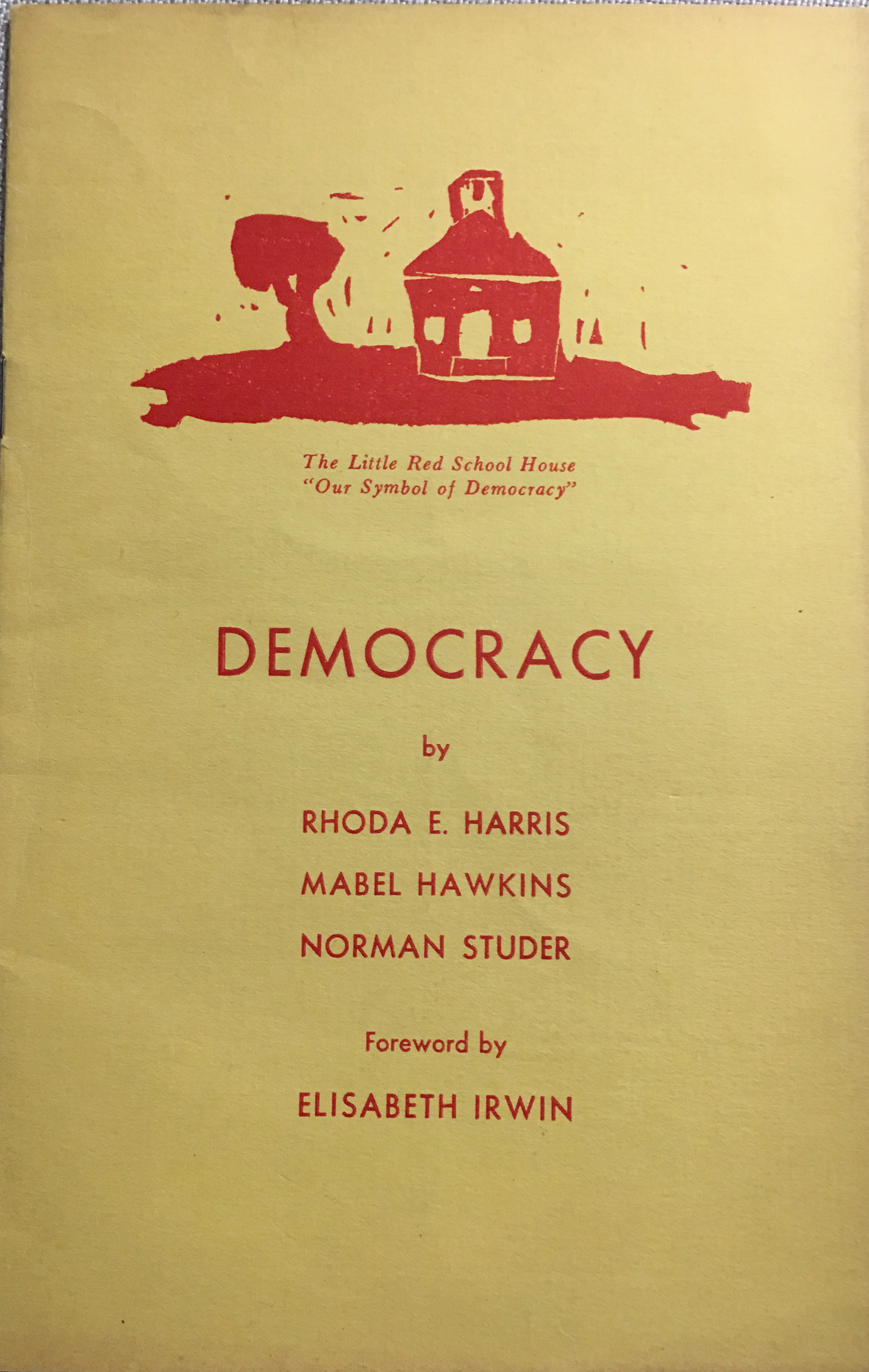 Democracy Pamphlet – LREI at 100 (1921-2021)